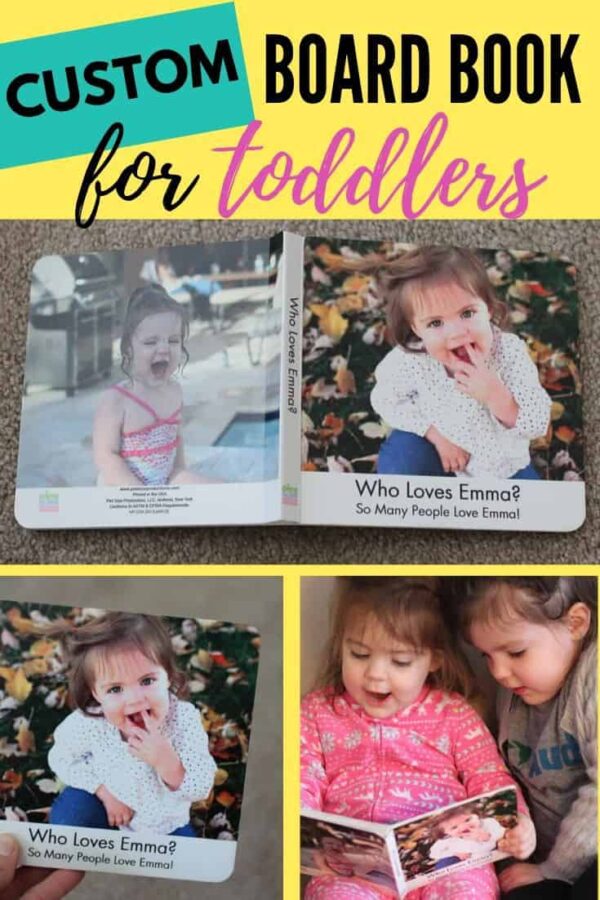 Custom Personalized Board Books with Pictures of Your Toddler