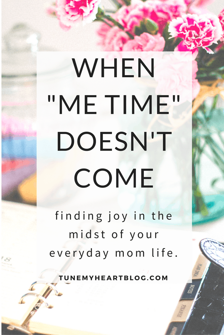 Joy and the Temporary Relief of Me Time - Rhythms + Grace