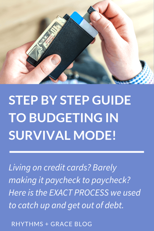 Budgeting In Survival Mode | Simple Steps to Change Your Money