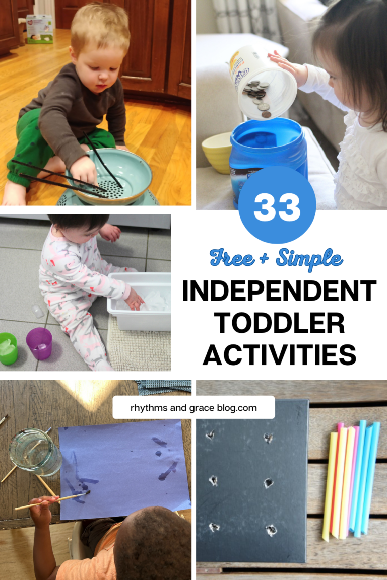 33 Fun & Simple Toddler Activities (1-2 Year Old)